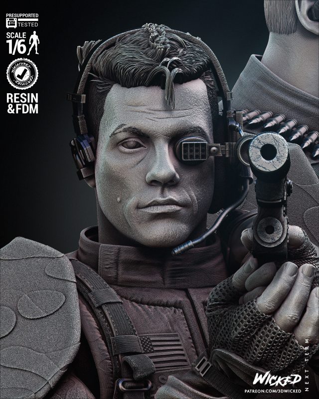 WICKED - Universal Soldier Diorama - April 2024 (Supported)