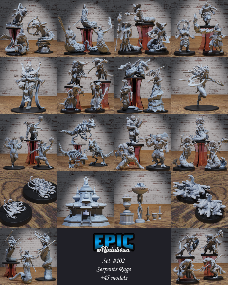 Epic Miniatures - #102 Serpents Rage - May 2024