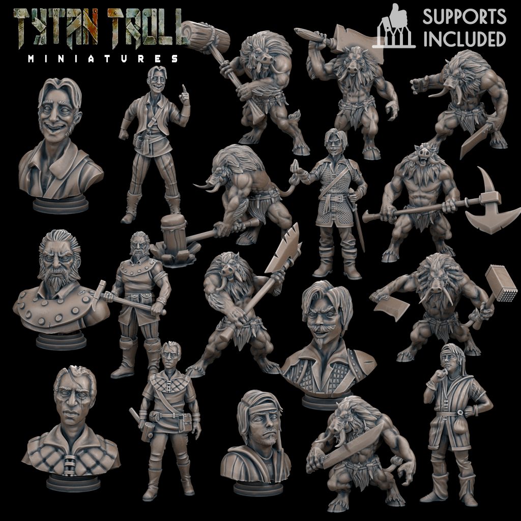 Tytan Troll Miniatures - April 2024