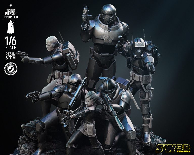 SW3D - Bad Batch Diorama - May 2024