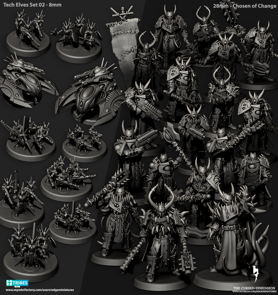 Edge Miniatures - Chosen Of Change - May 2024