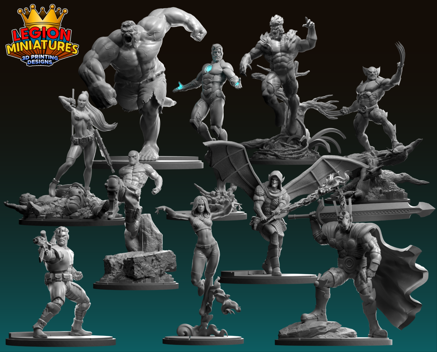 Legion Miniatures - Marvel - June 2024