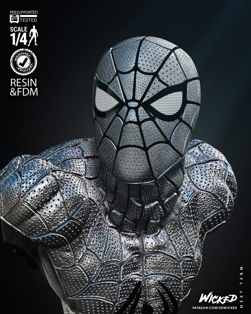 WICKED - Spiderman Bust Portrait - May 2024