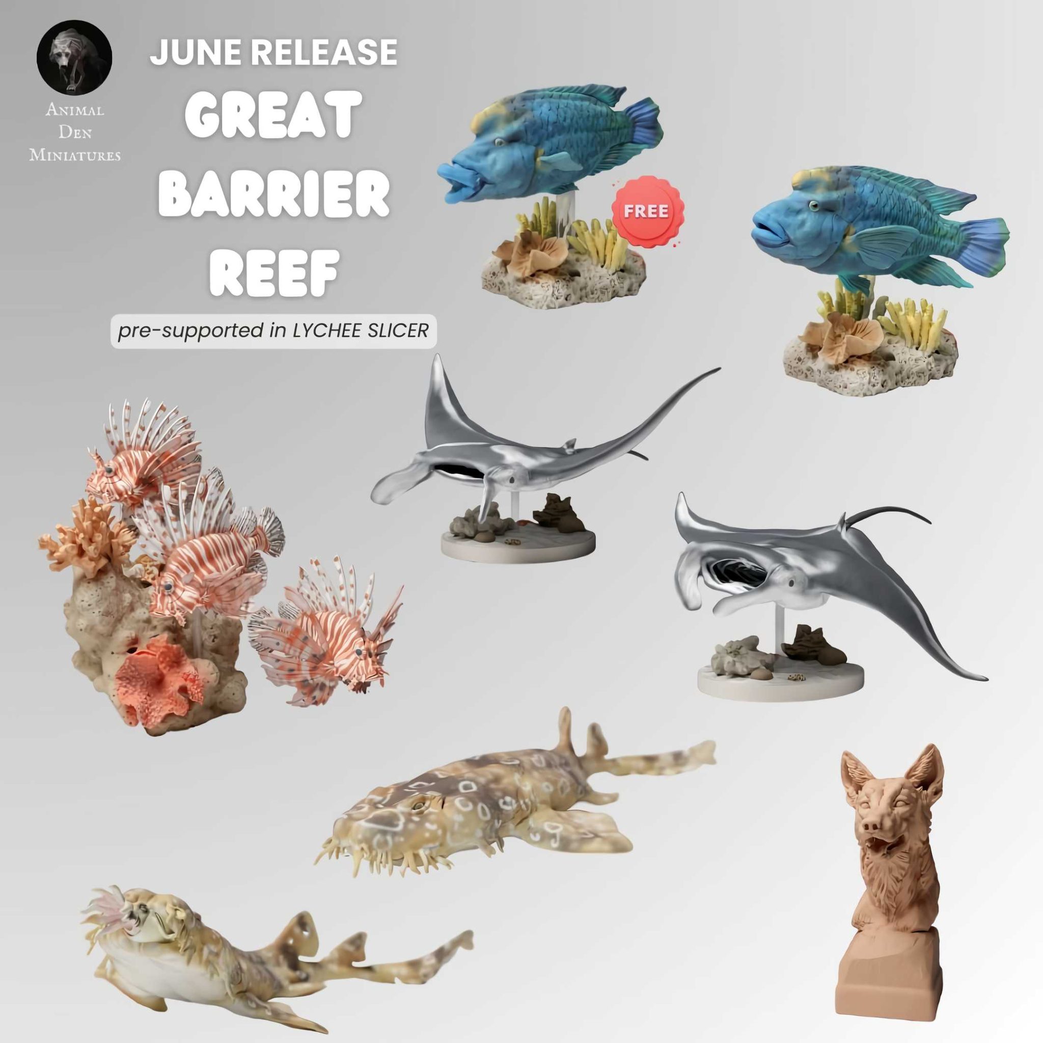 Animal Den Miniatures - June 2024