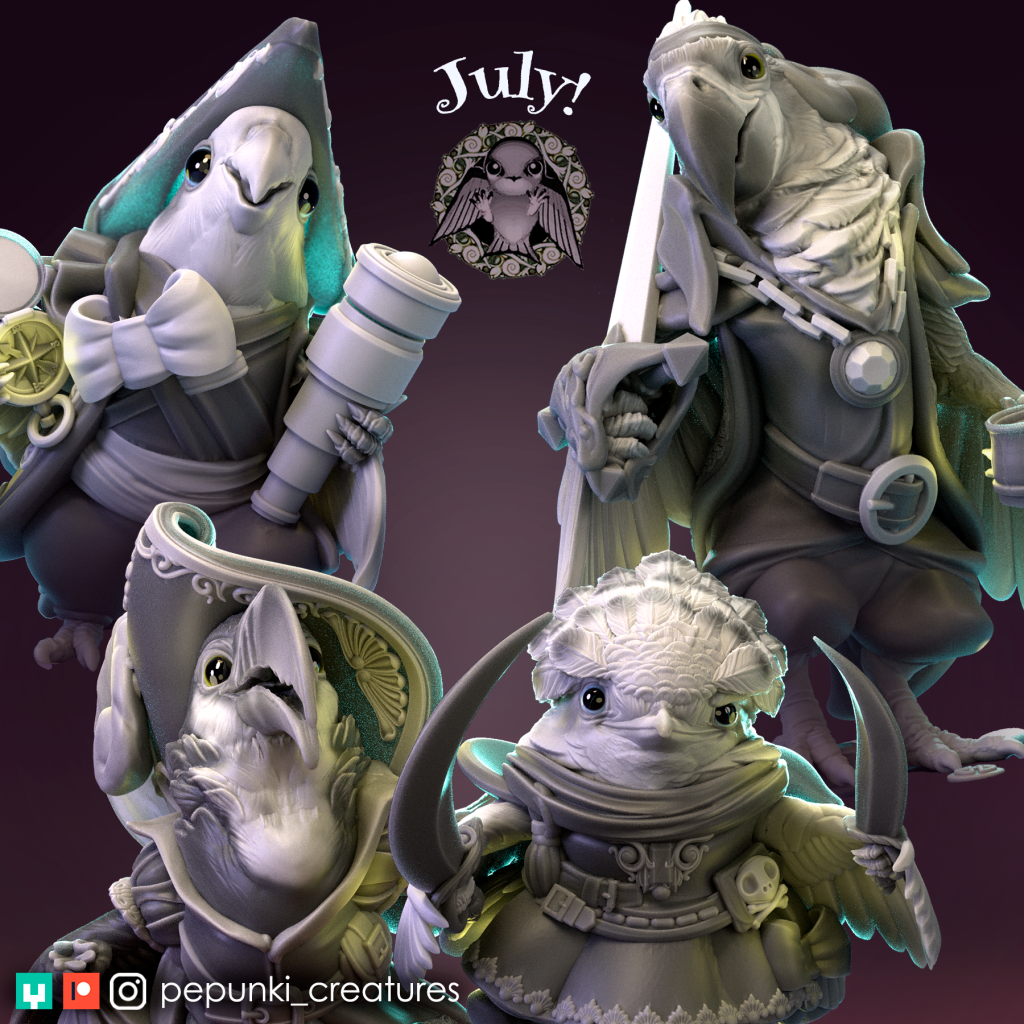 Pepunki Creatures - July 2024