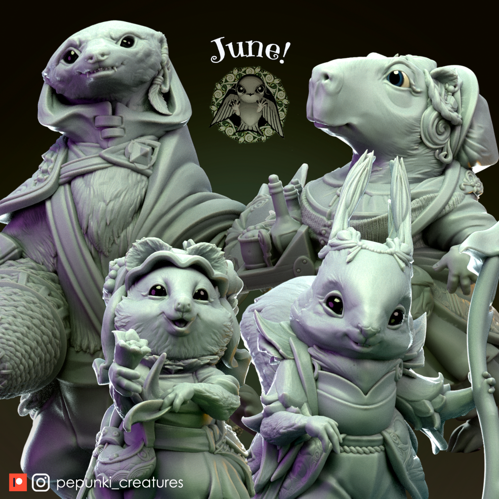 Pepunki Creatures - June 2023