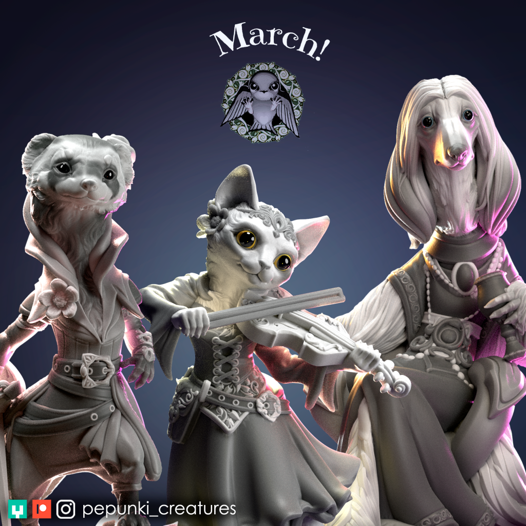Pepunki Creatures - March 2024