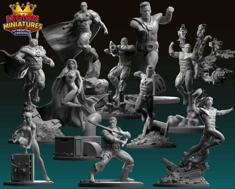 Legion Miniatures - DC - August 2024