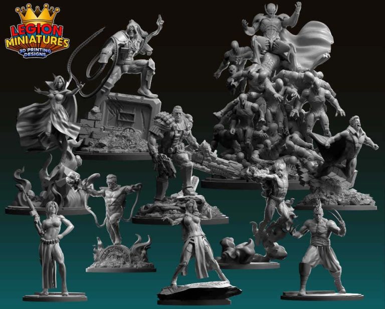 Legion Miniatures - Marvel - August 2024