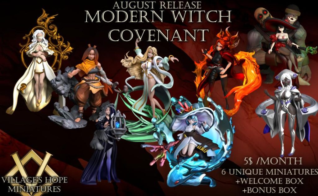 VHMiniatures - Modern Witch Covenant - September 2024