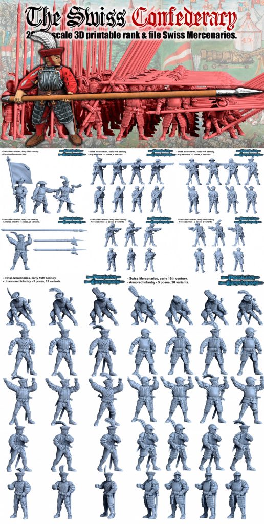 Swiss Mercenaries Army Bundle Peculiar Companions