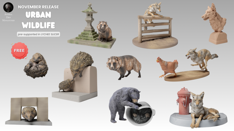 Animal Den Miniatures - November 2024