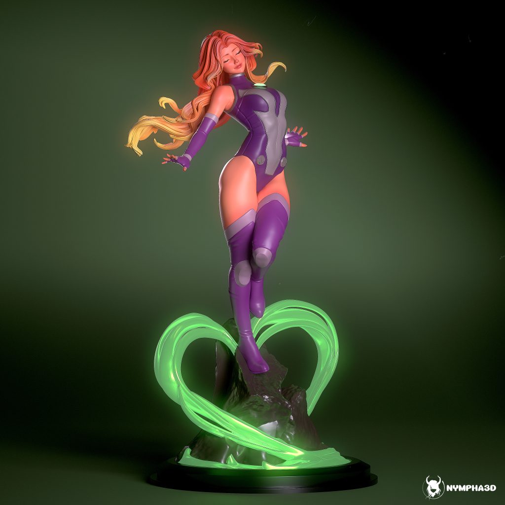Nympha3D - Starfire + NSFW - October 2024