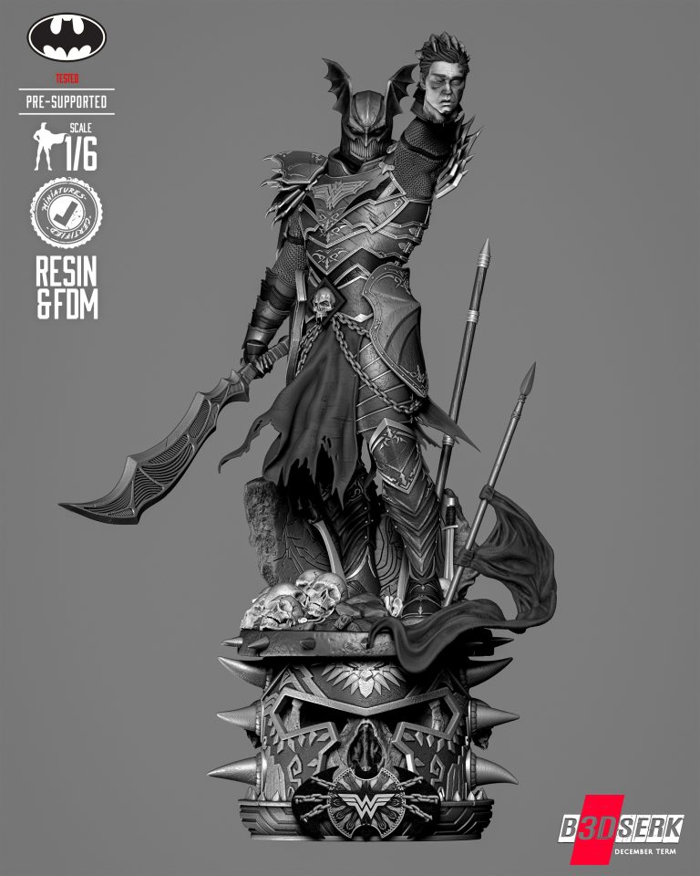 B3DSERK - Merciless Sculpture - December 2024