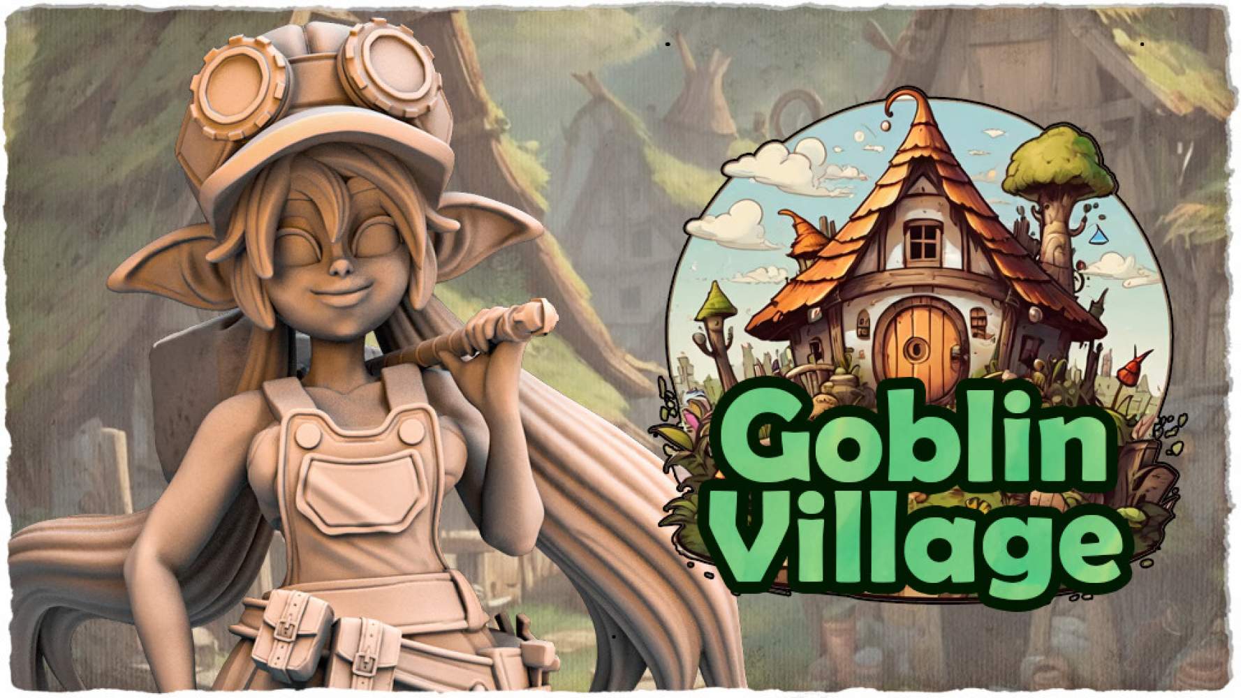 Anexeo's Minis Forge - Goblin Village Mayhem & Mischief