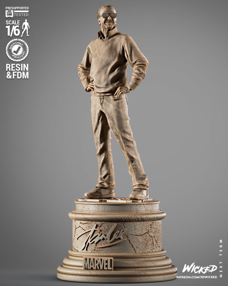 WICKED - Stan Lee Sculpture - December 2024