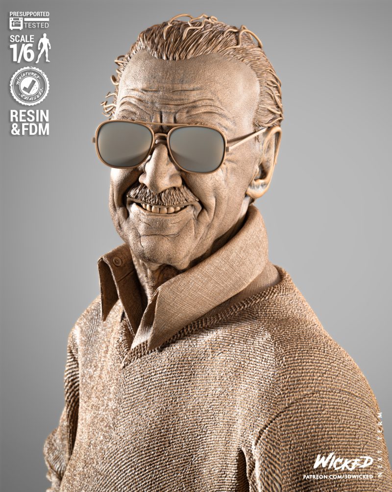 WICKED - Stan Lee Sculpture - December 2024