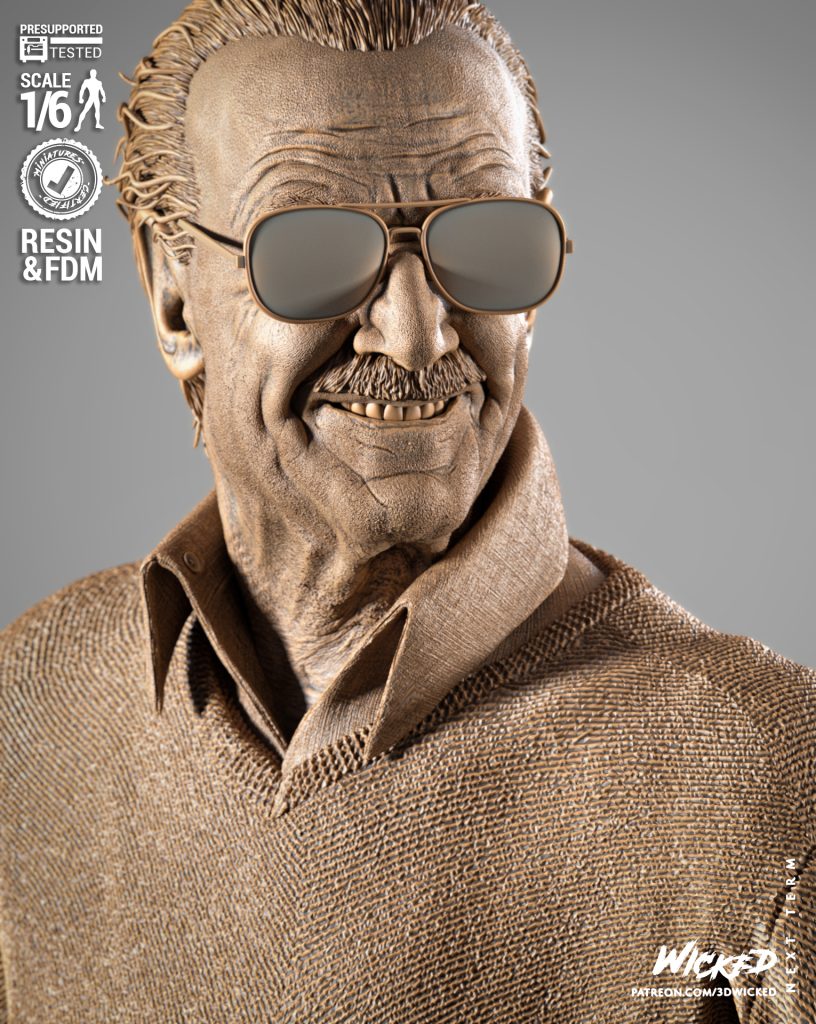 WICKED - Stan Lee Sculpture - December 2024