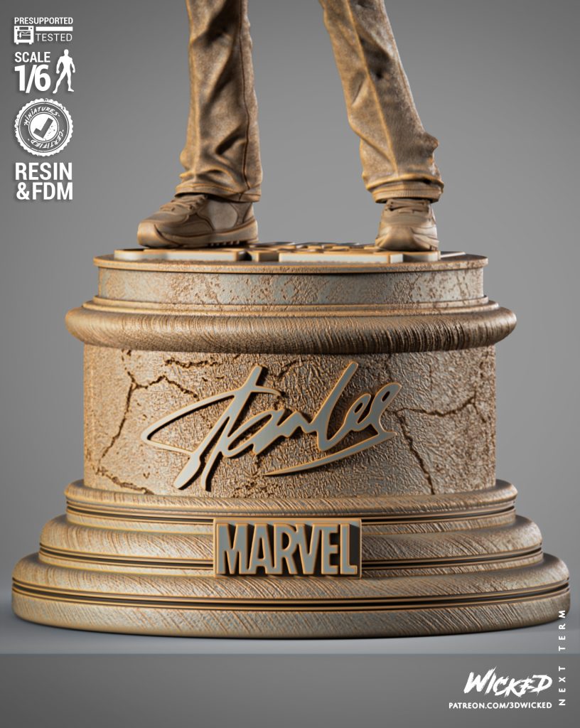 WICKED - Stan Lee Sculpture - December 2024