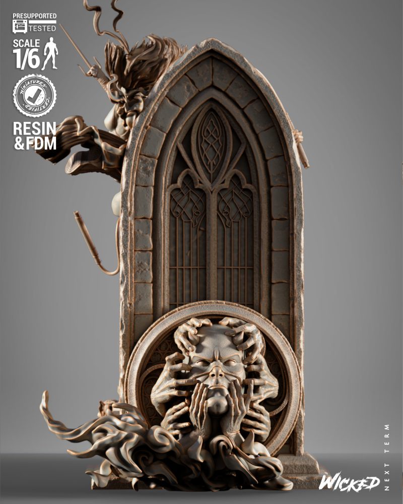 WICKED - Daredevil & Electra Diorama - December 2024