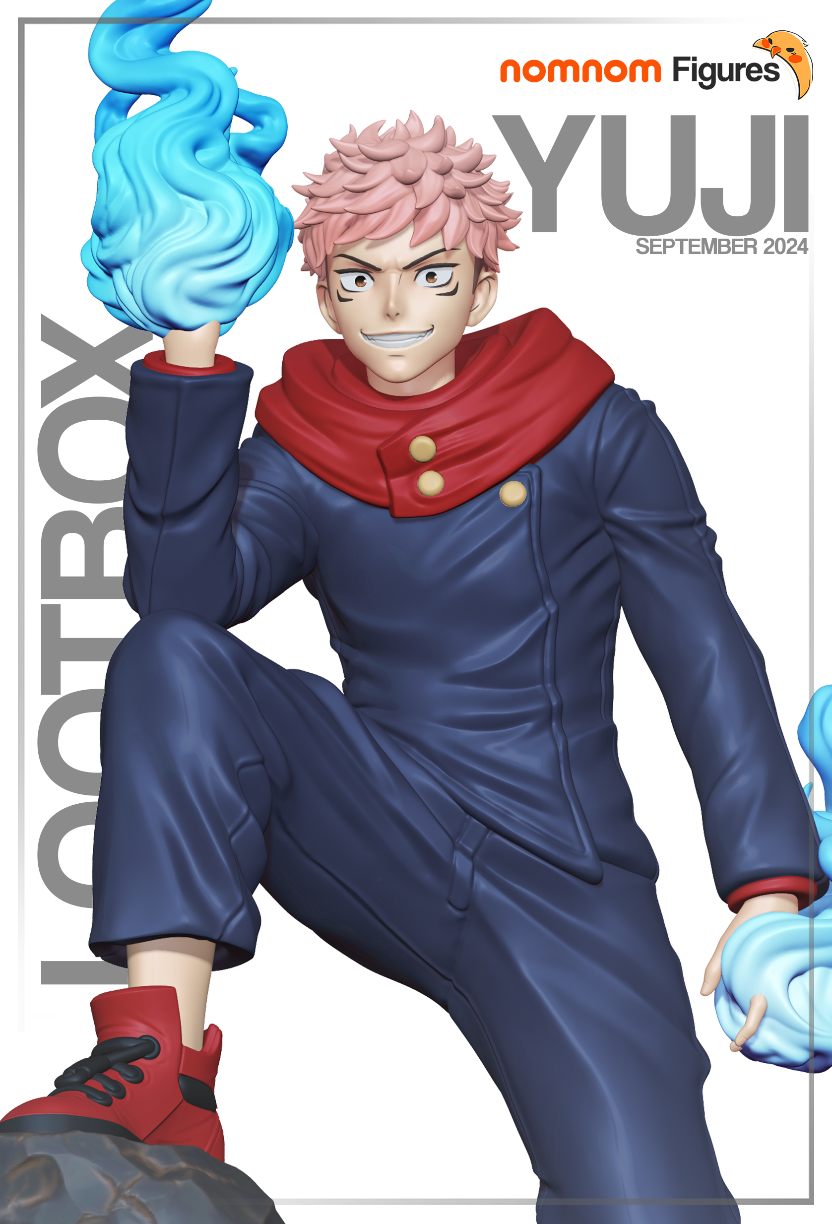 Nom Nom Figures - Yuji Itadori - Jujutsu Kaisen - Septembr 2024