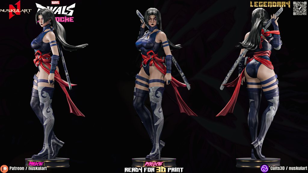 NuskulArt - Psylocke - Marvel Rivals - January 2025