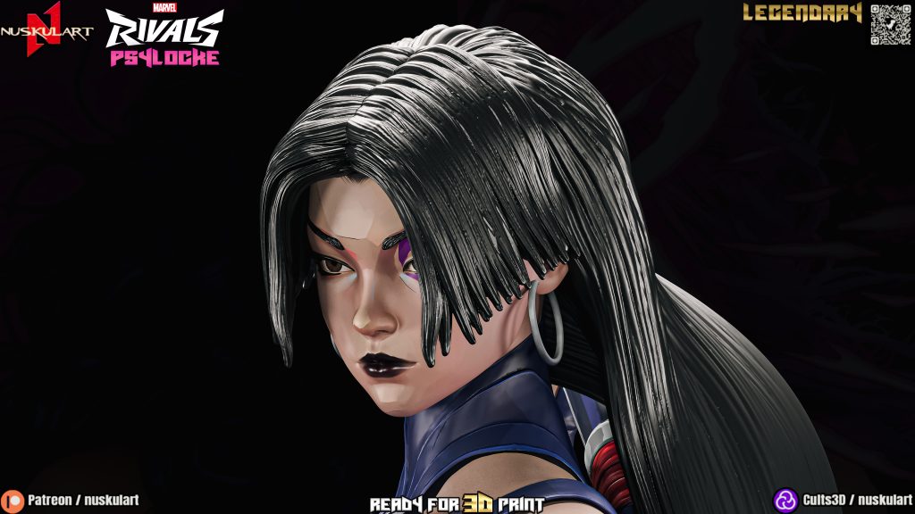 NuskulArt - Psylocke - Marvel Rivals - January 2025