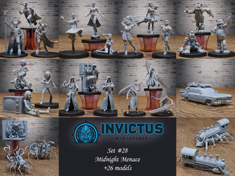 Invictus Miniatures - #28 - Midnight Menace - March 2025