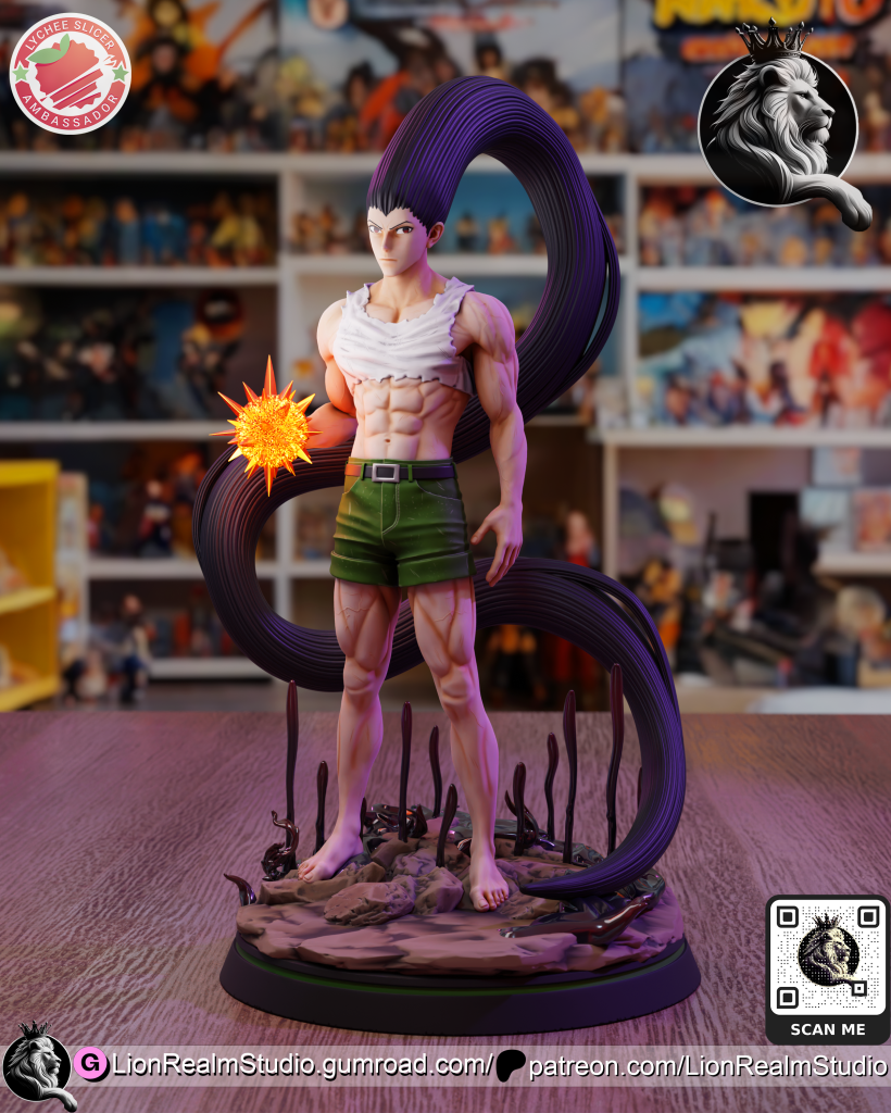 LionRealmStudio - Gon - Hunter X Hunter - January 2025