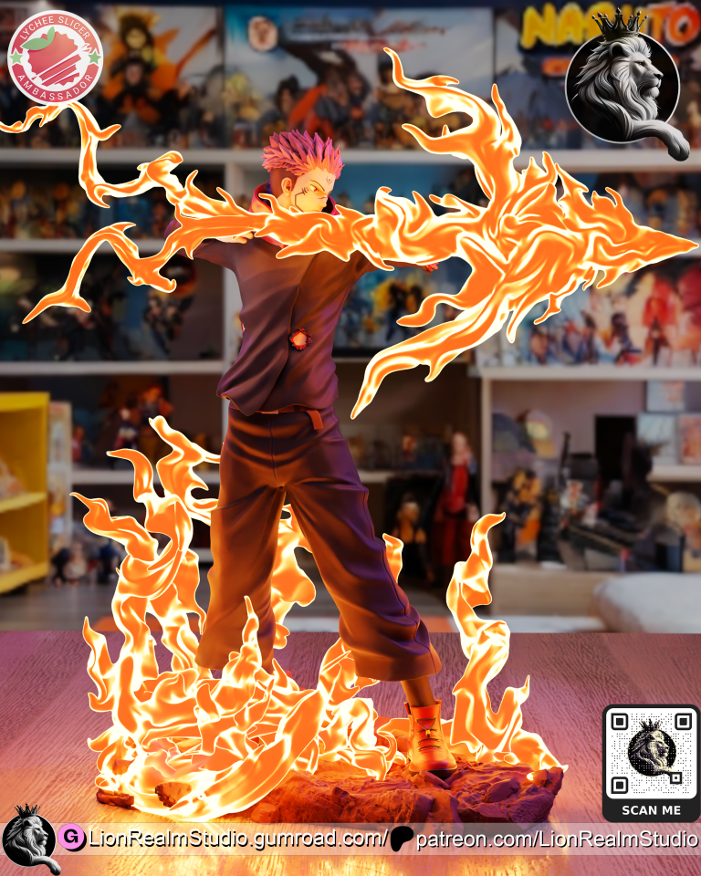 LionRealmStudio - Sukuna Arrow Fire - Jujutsu Kaisen - March 2025