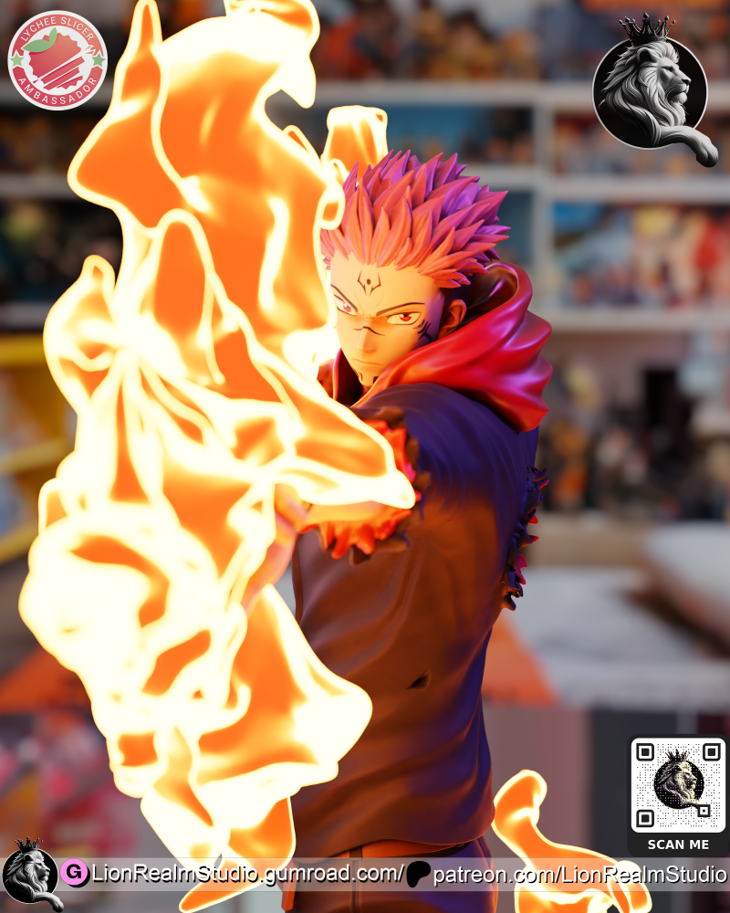 LionRealmStudio - Sukuna Arrow Fire - Jujutsu Kaisen - March 2025