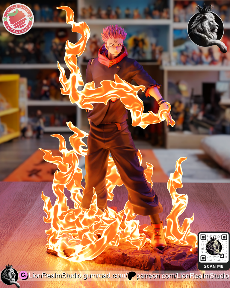 LionRealmStudio - Sukuna Arrow Fire - Jujutsu Kaisen - March 2025
