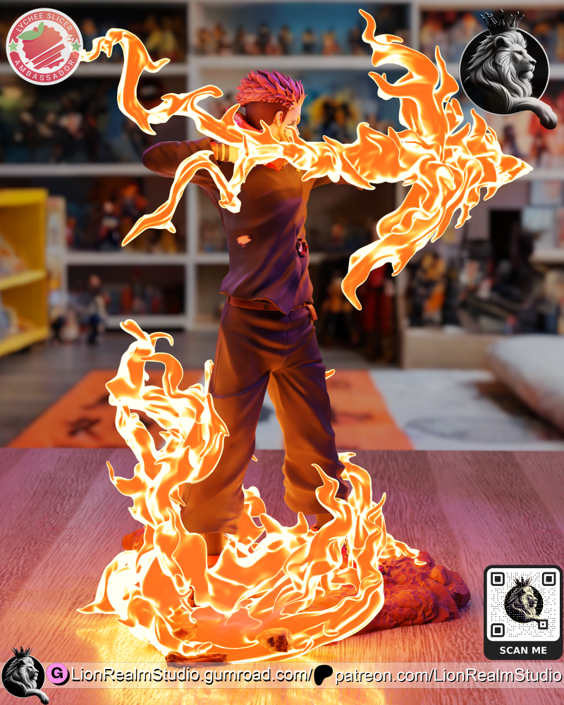 LionRealmStudio - Sukuna Arrow Fire - Jujutsu Kaisen - March 2025