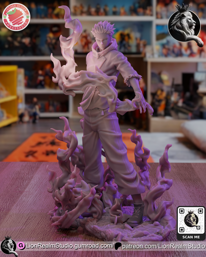 LionRealmStudio - Sukuna Arrow Fire - Jujutsu Kaisen - March 2025