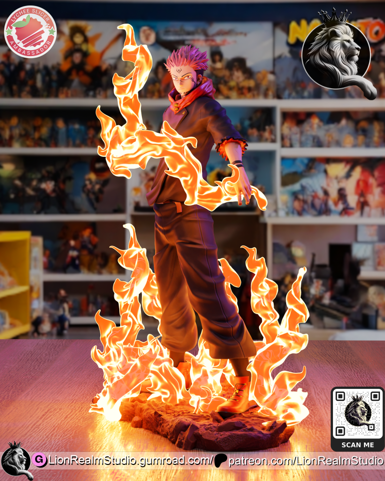 LionRealmStudio - Sukuna Arrow Fire - Jujutsu Kaisen - March 2025