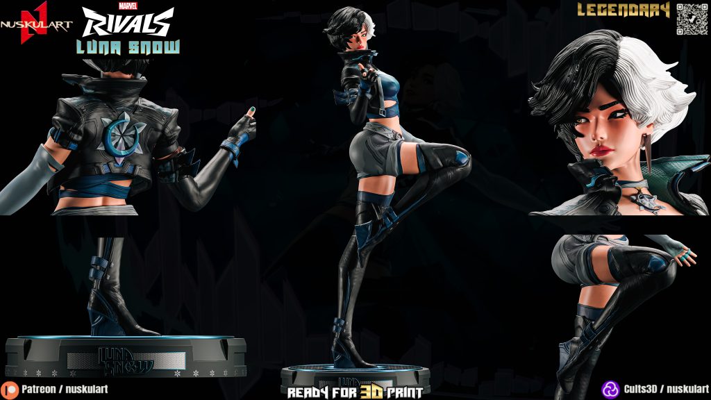 NuskulArt - Luna Snow - Marvel Rivals -February 2025