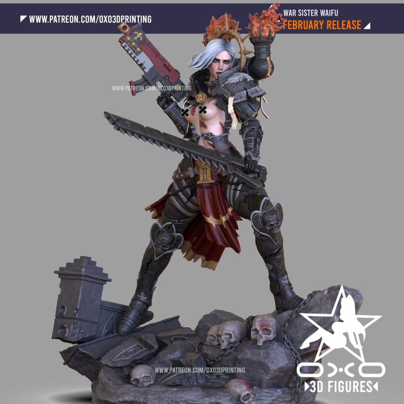 OXO3D - Sister Of Blood + NSFW - February 2024