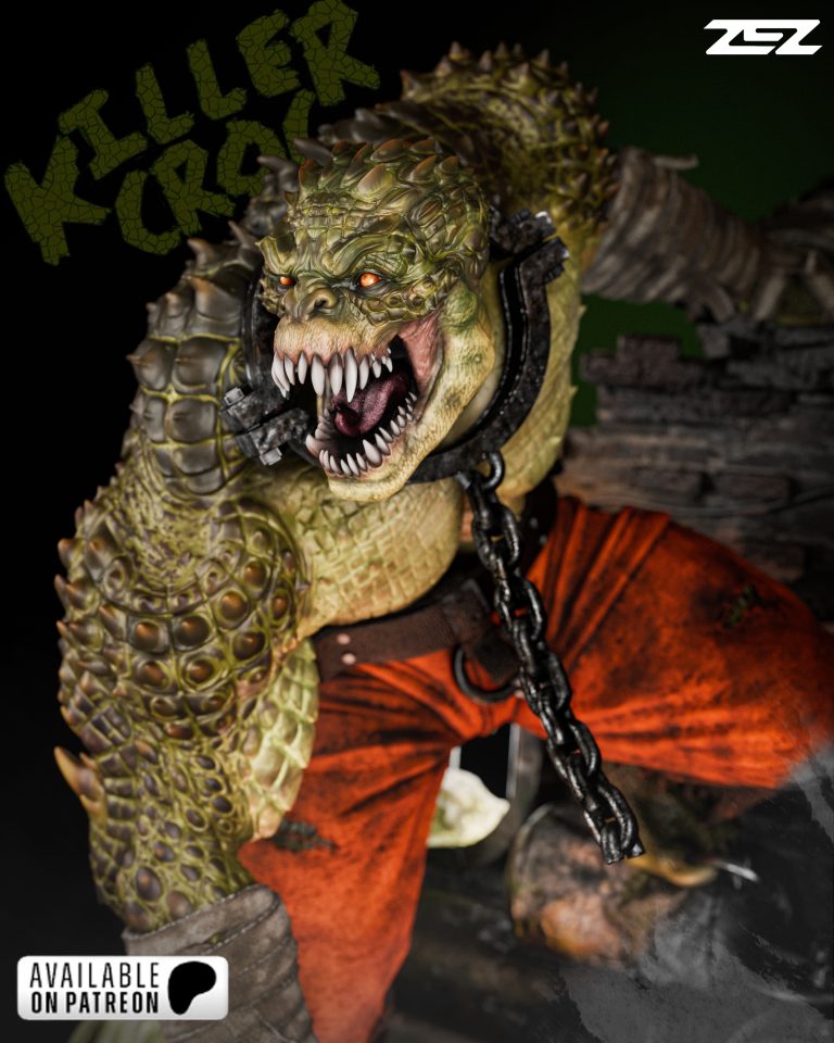 ZEZ Studios - Killer Croc + Bust - February 2025