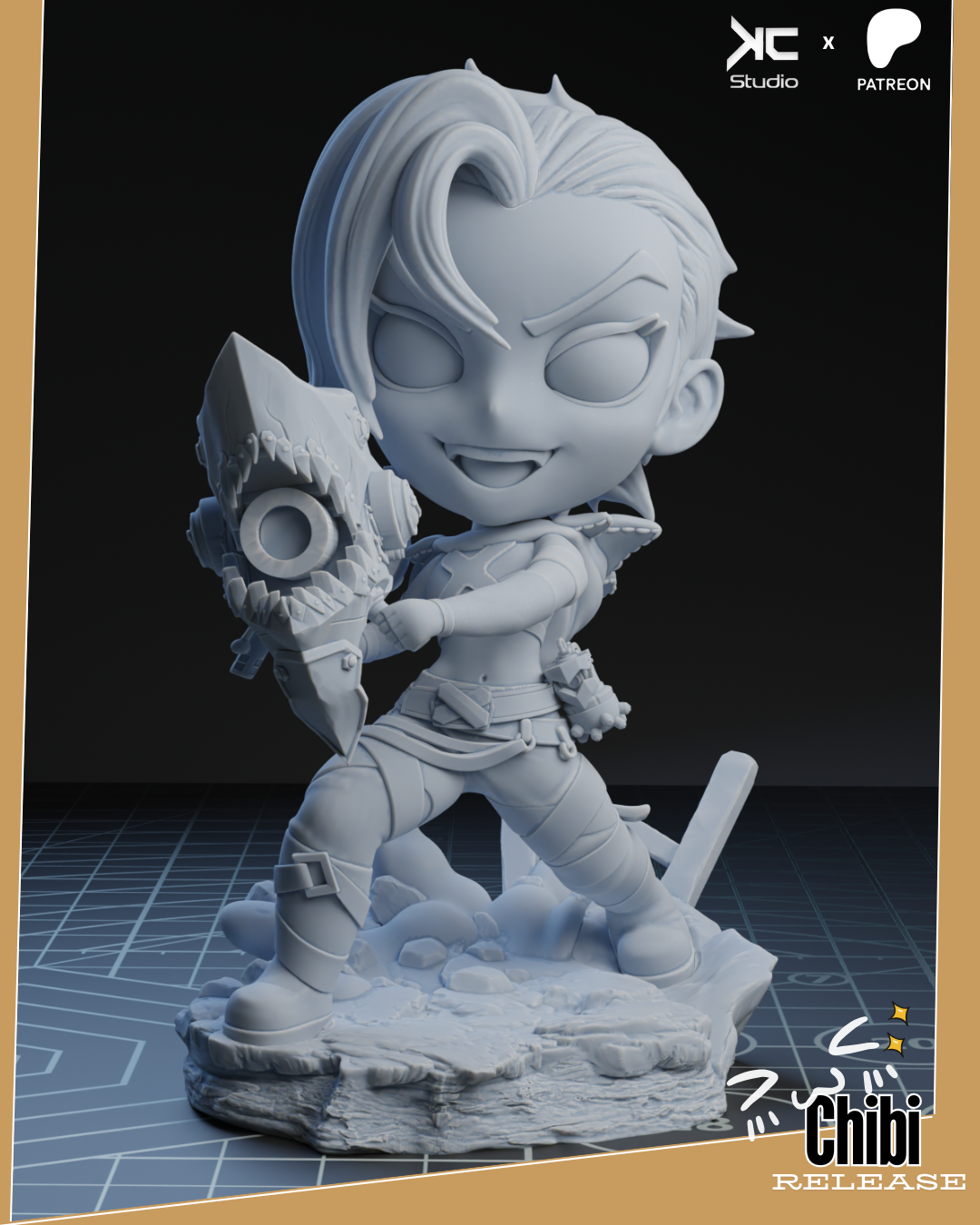 KC Studio - Chibi Jinx - April 2025