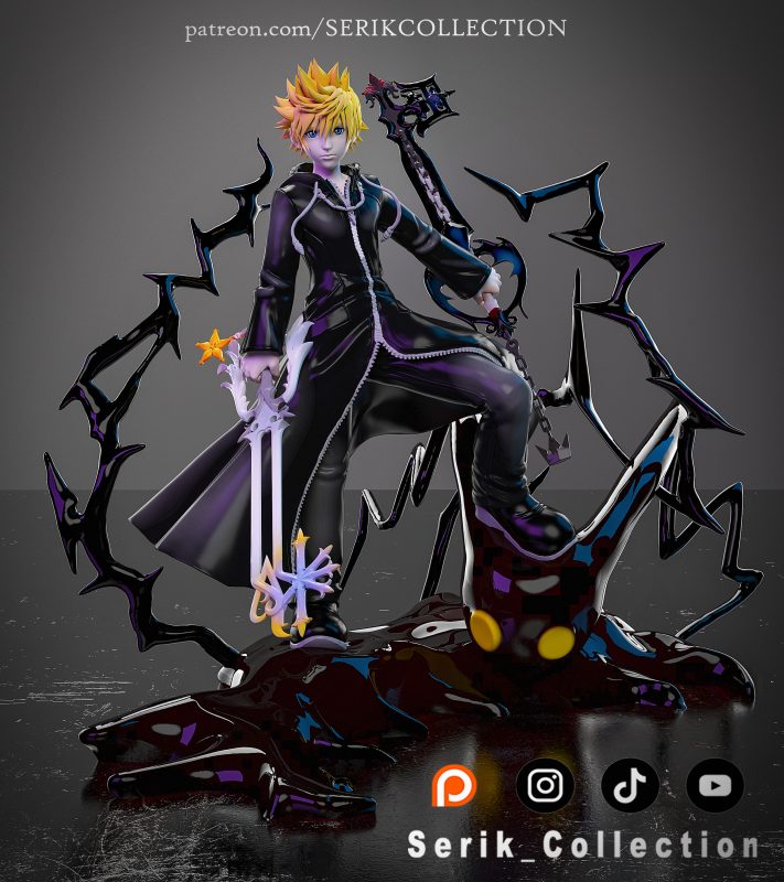 Serik Collection - Roxas - Kingdom Hearts - July 2024