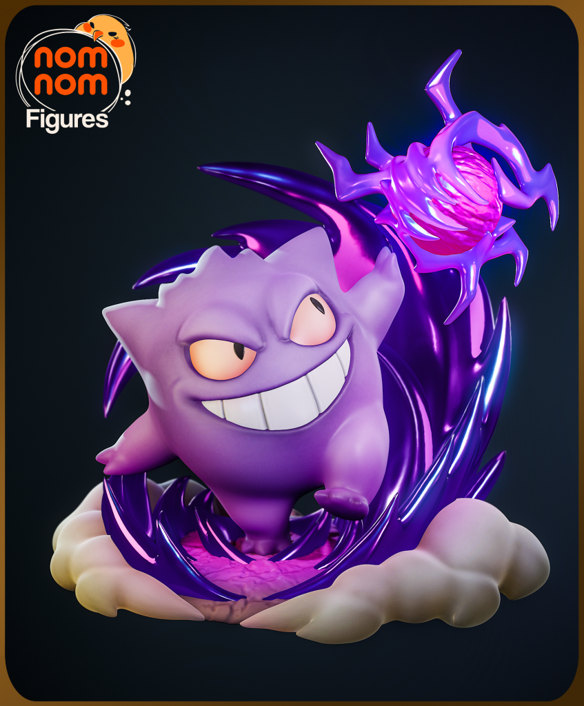 NomNom Figures - Chibi Gengar - Pokemon - April 2025