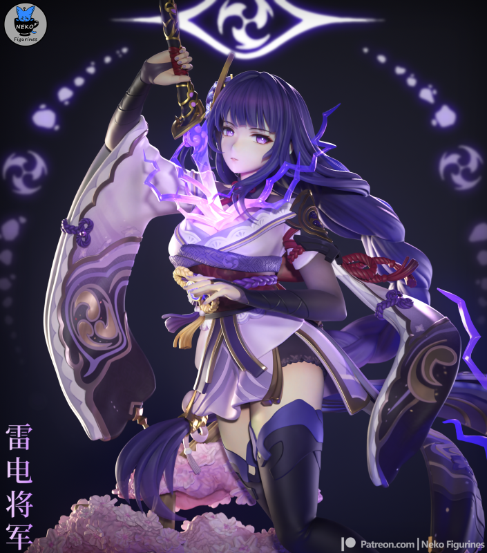Neko Figures - Raiden Shogun (Genshin Impact) - January 2025