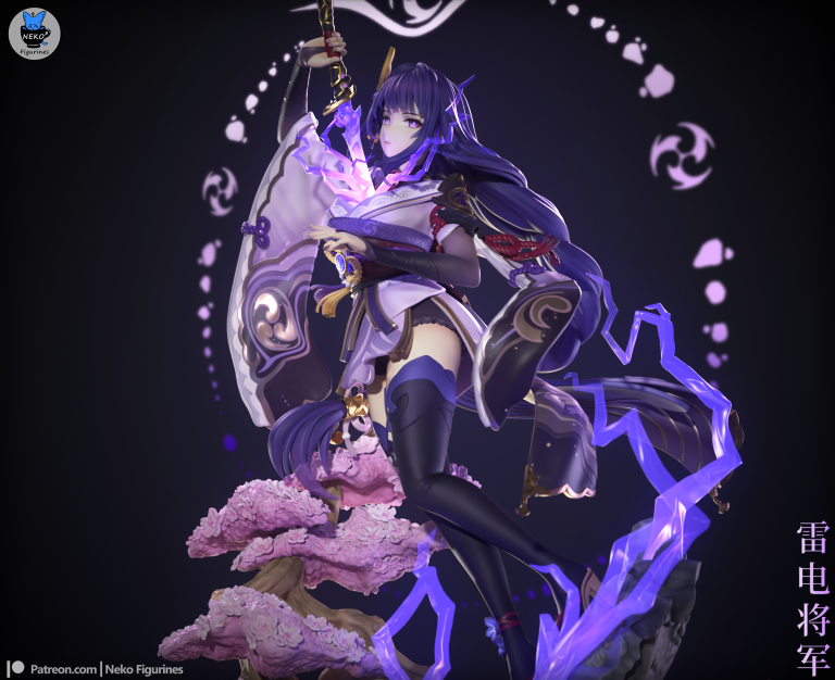 Neko Figures - Raiden Shogun (Genshin Impact) - January 2025