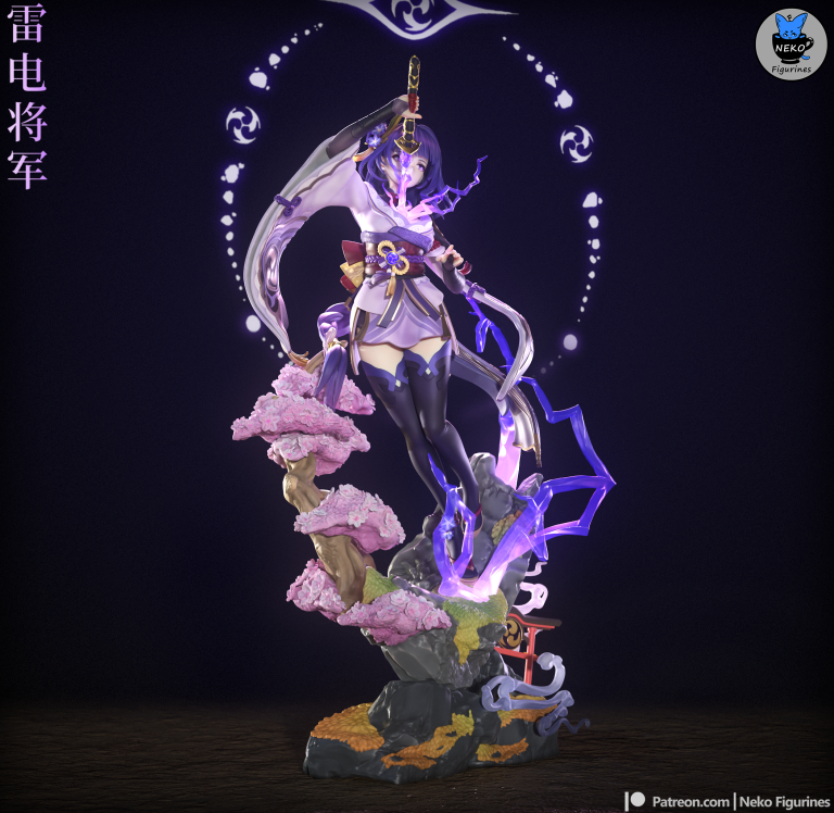 Neko Figures - Raiden Shogun (Genshin Impact) - January 2025