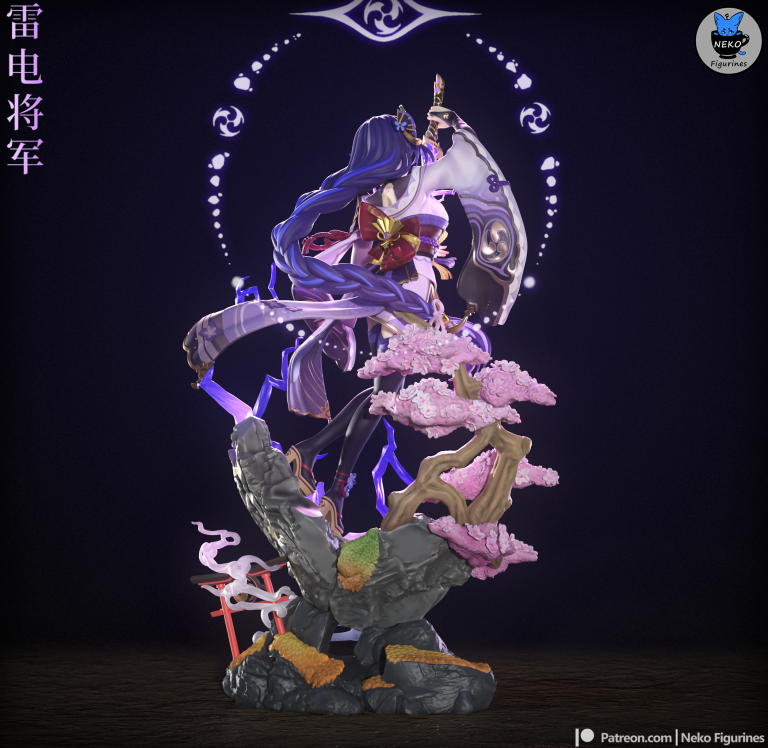 Neko Figures - Raiden Shogun (Genshin Impact) - January 2025