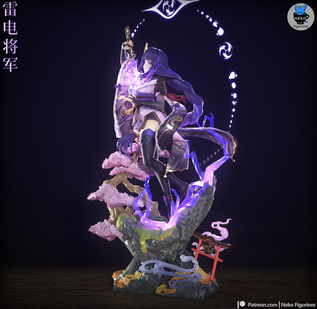 Neko Figures - Raiden Shogun (Genshin Impact) - January 2025