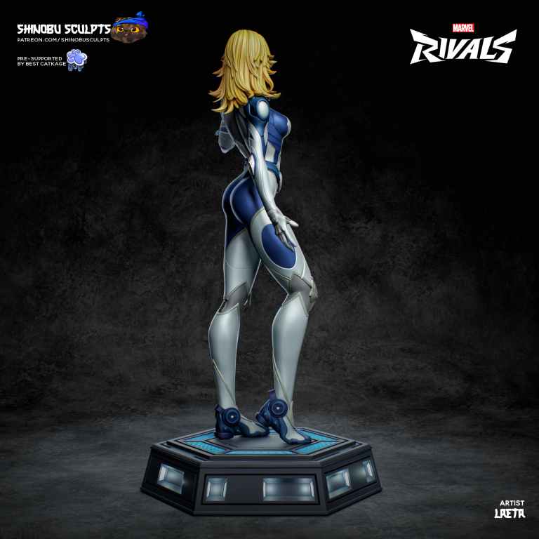 Shinobu Sculpts - Invisible Woman - Marvel Rivals - April 2025