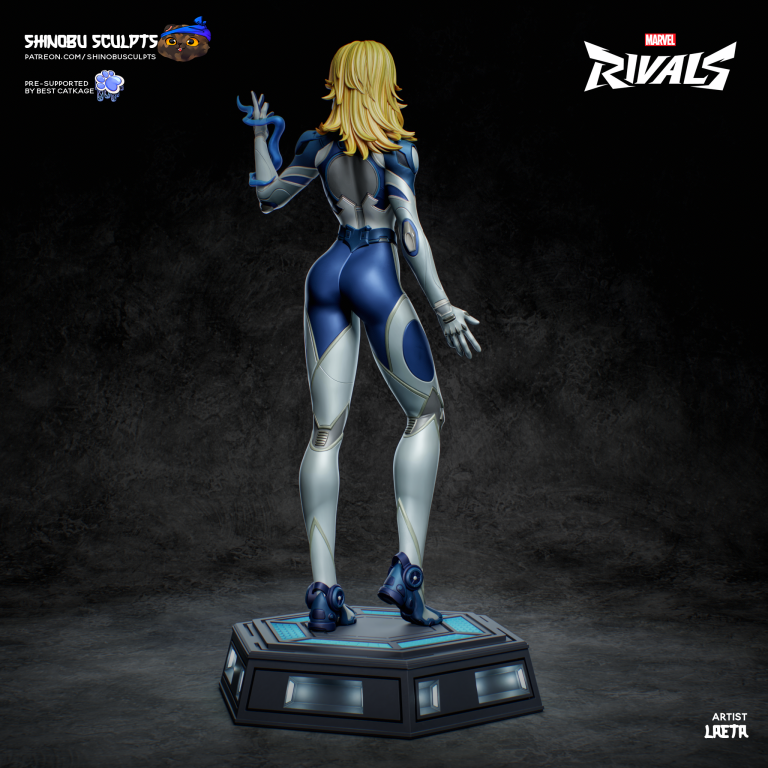 Shinobu Sculpts - Invisible Woman - Marvel Rivals - April 2025