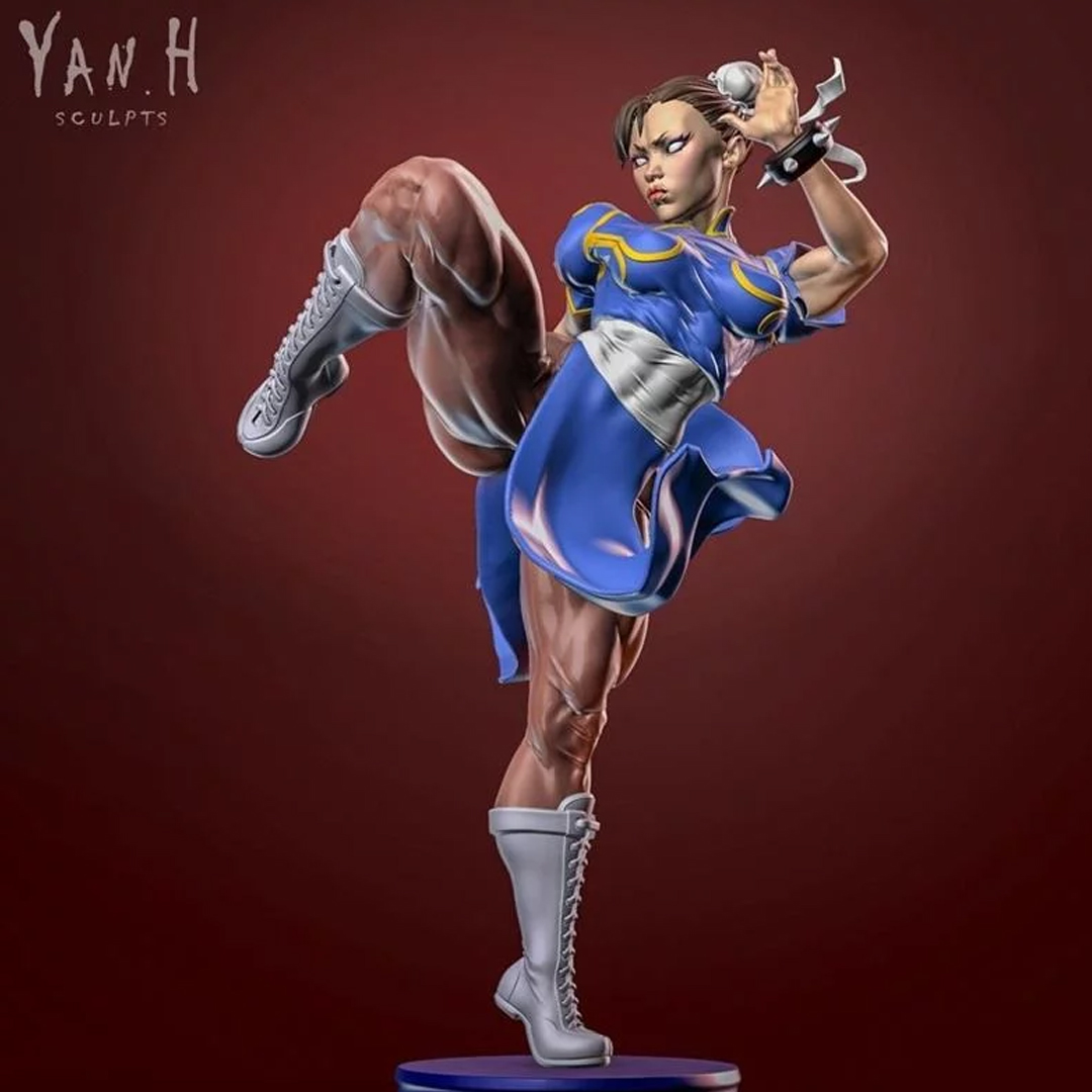 Yan-H Sculpts - Chun Li + NSFW - December 2021