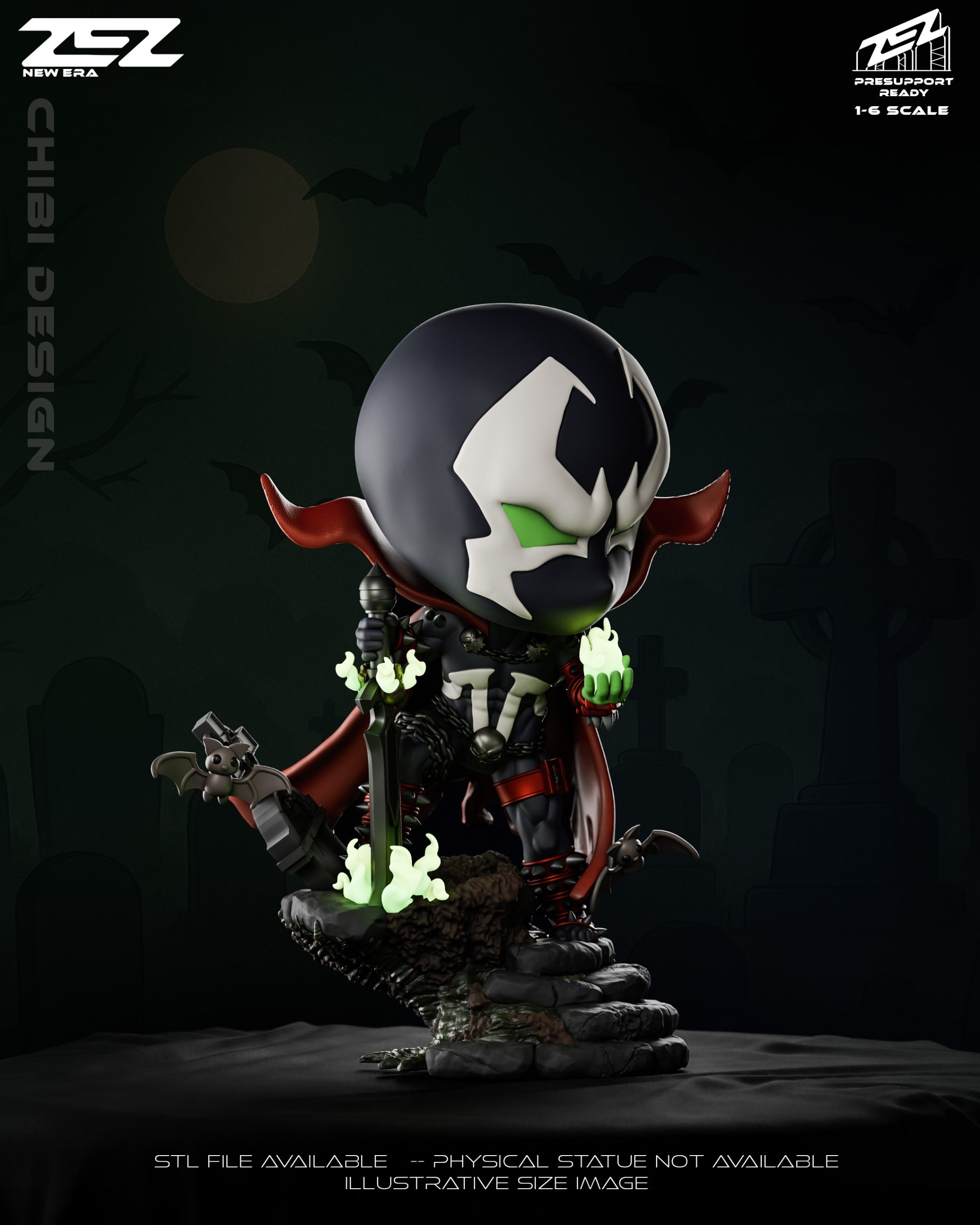 ZEZ Studios - Spawn Chibi - May 2025